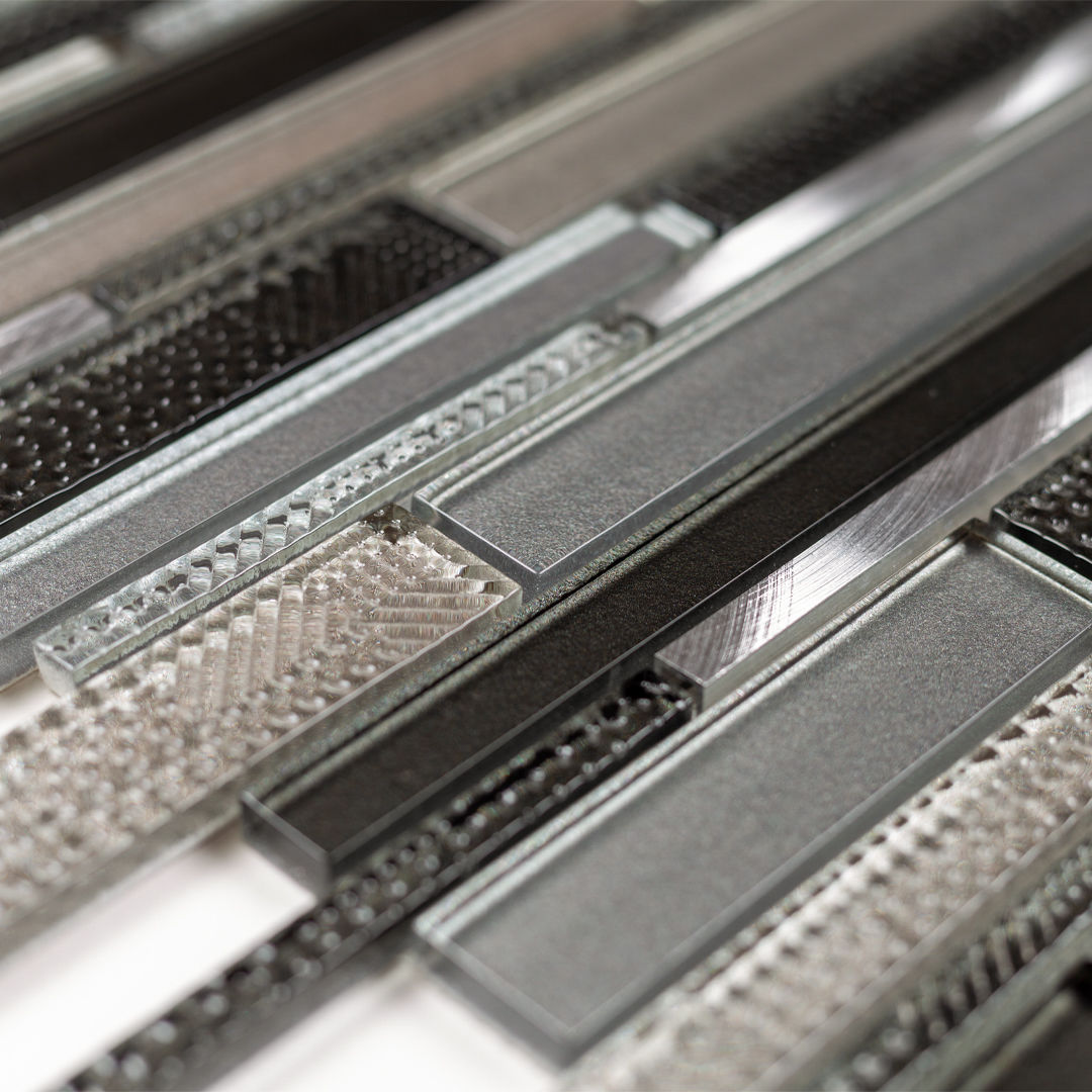 Dimple Strips Dark Mosaics S3337 I Tiles DIY