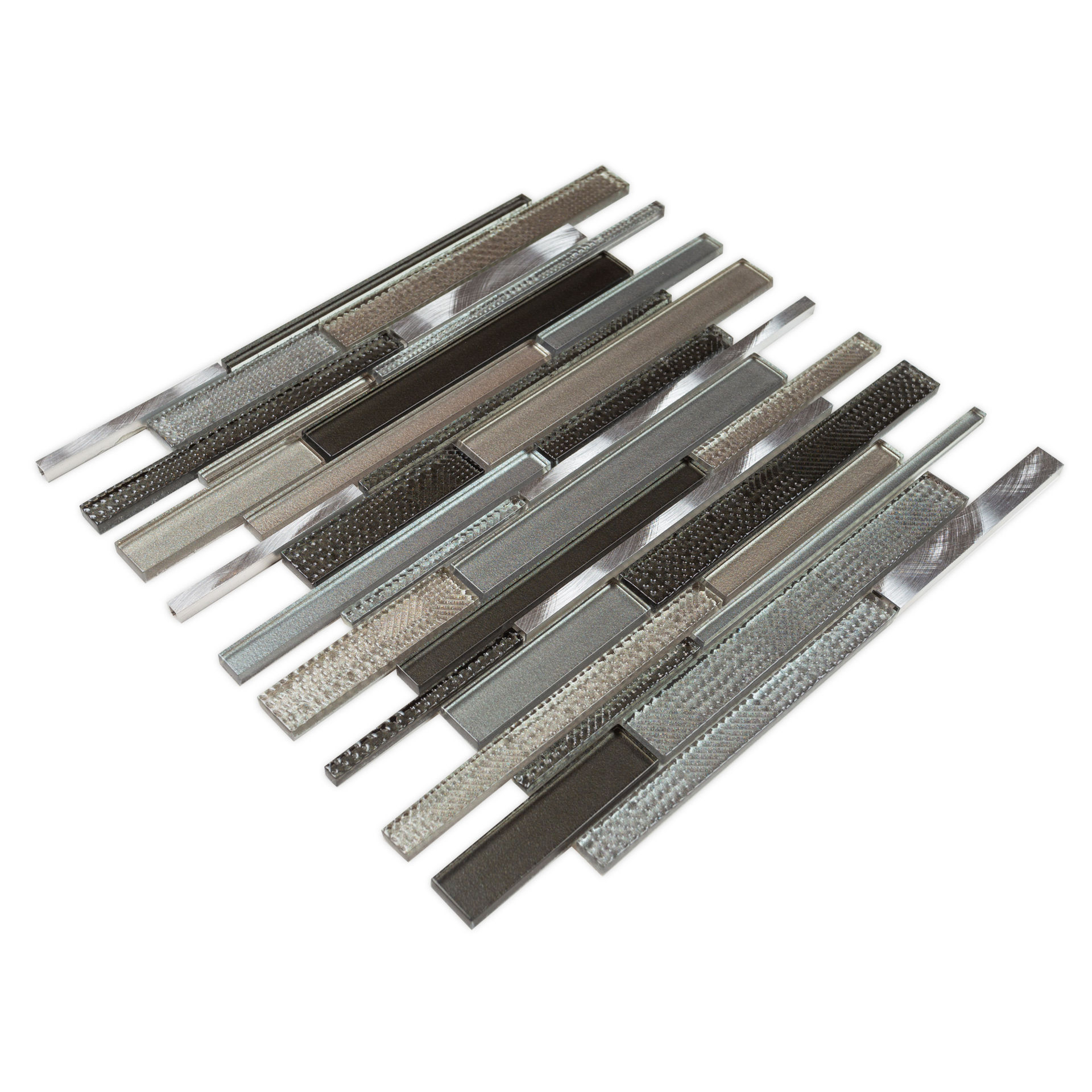 Dimple Strips Dark Mosaics S3337 I Tiles DIY