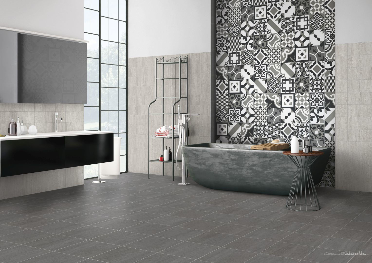 City Amsterdam Matt Grey Tile 60x60 cm I Tiles DIY