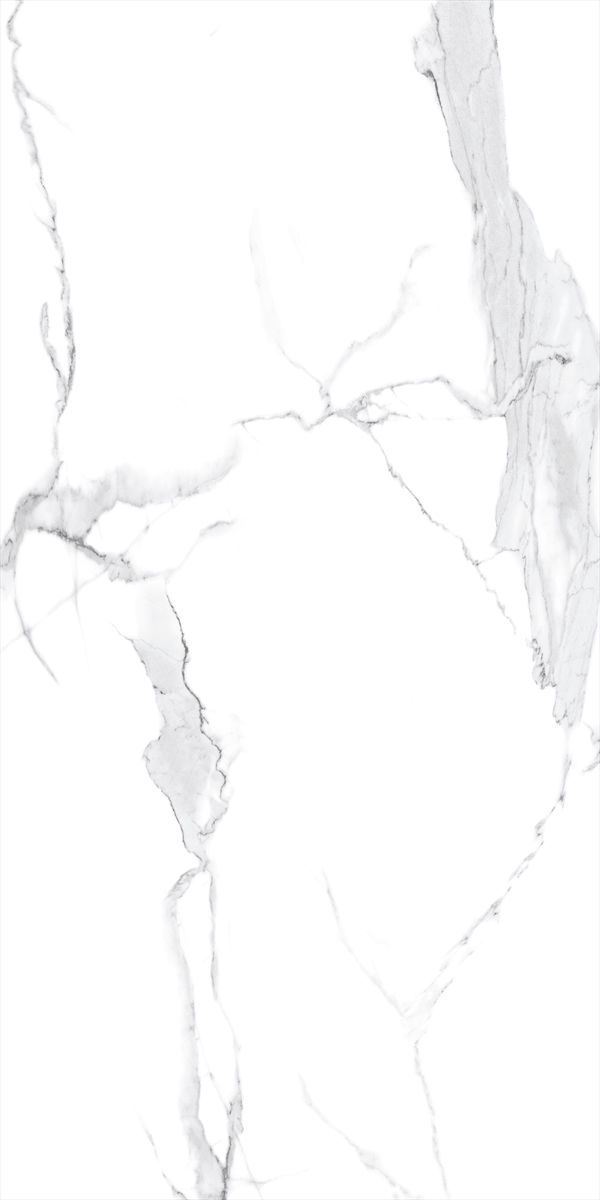 Calacatta Blanco Polished White Marble Effect Tile 30x60 cm I Tiles DIY