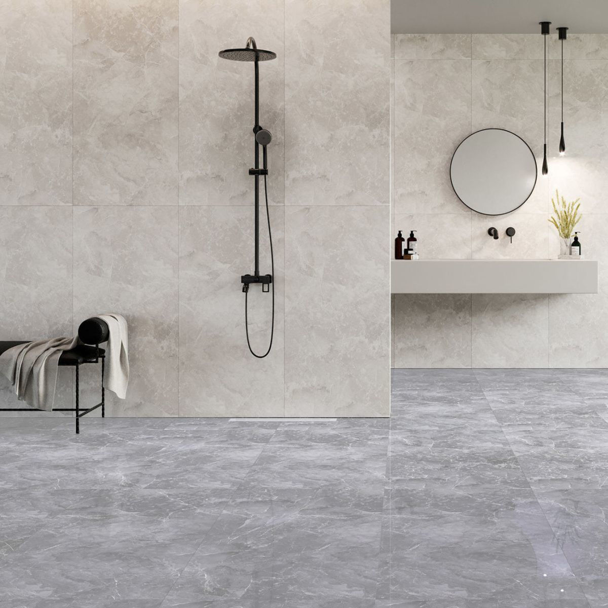 Armany Ivory Polished Tile 60x120 cm I Tiles DIY