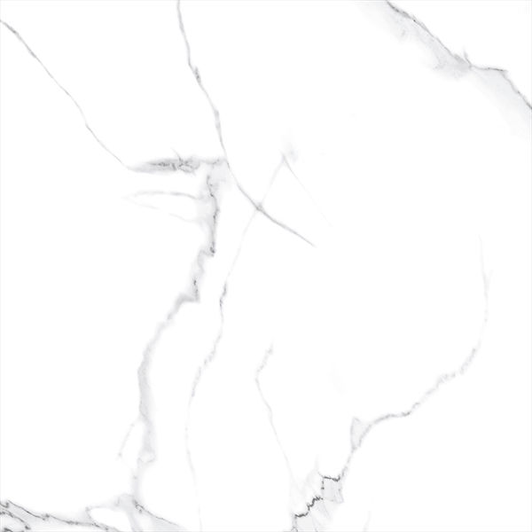 Calacatta Blanco Polished Marble Look Tile 60x60 cm I Tiles DIY