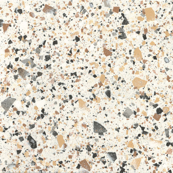 Venice Ivory Matt Terrazzo Tile 60x60 cm I Tiles DIY