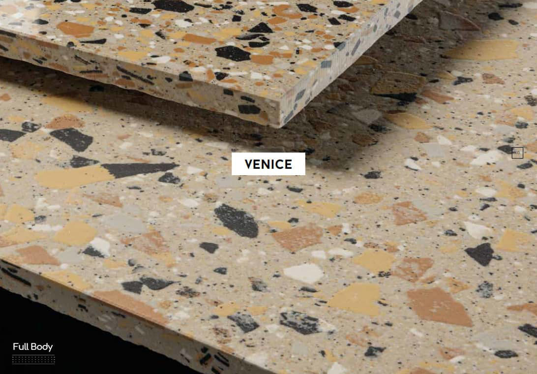 Venice Ivory Matt Terrazzo Tile 60x60 cm I Tiles DIY