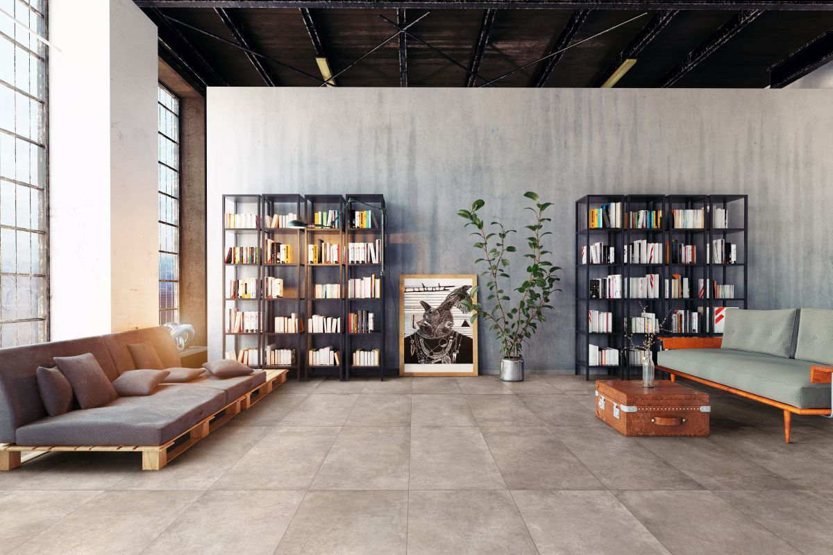 Materika Grey Matt Tile 60x120 cm I Tiles DIY