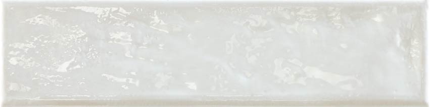 Rain White Glossy Wall Tile 7.5x30 cm I Tiles DIY