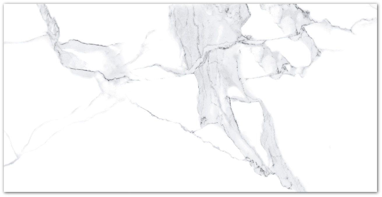 Calacatta Blanco Sugar Polished Tile 30x60 cm I Tiles DIY