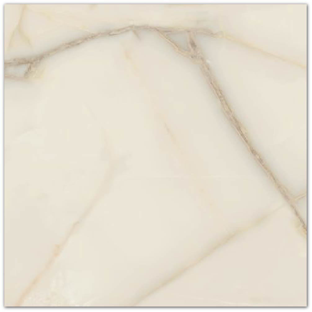 Newbury Beige Polished Marble Effect Tile 80x80 cm I Tiles DIY