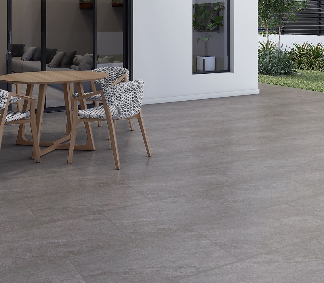 Manhattan Dark Grey Paving Slabs 60x90 cm I Tiles DIY