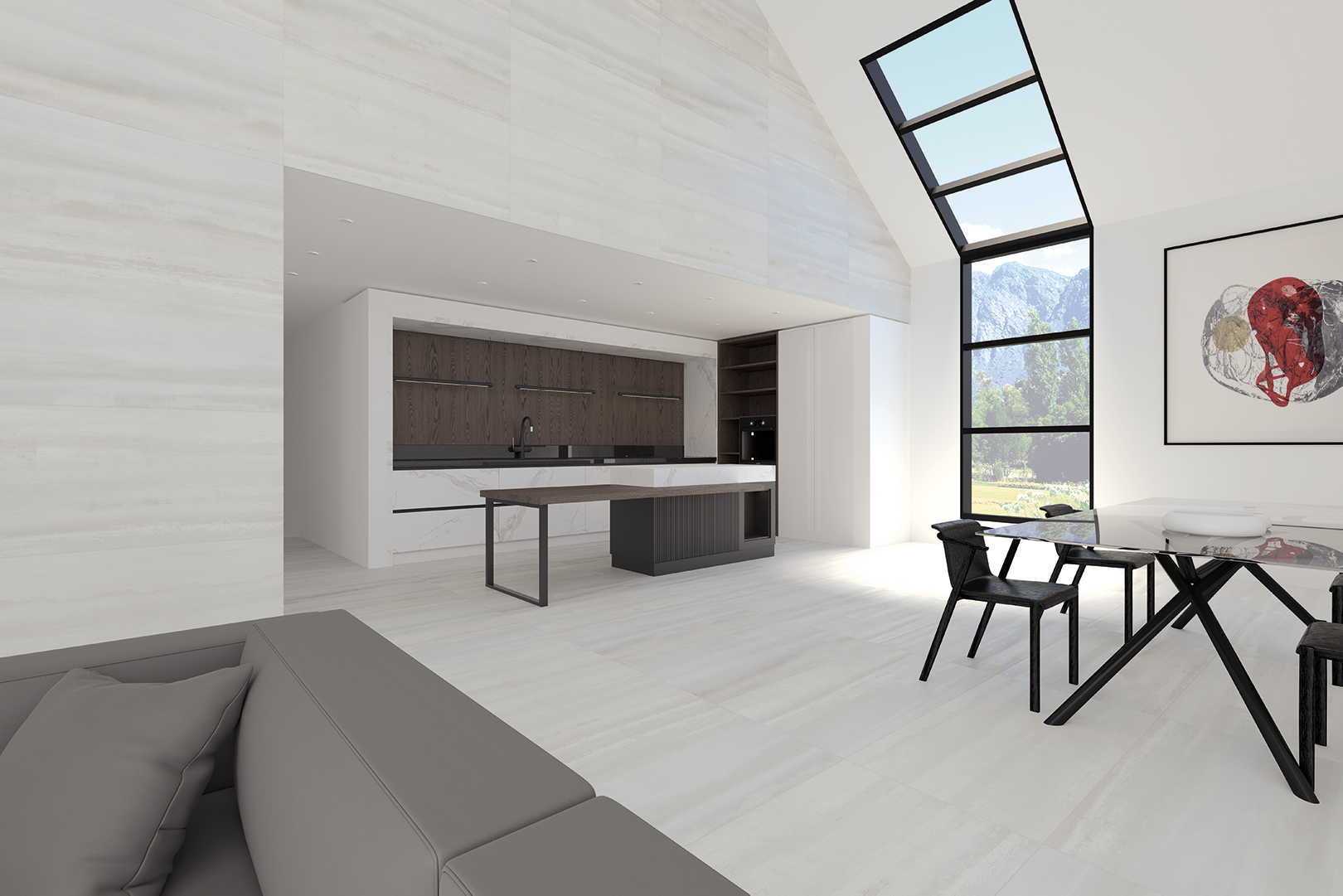 Amor Ice Matt Metallic Tile 60x60 cm I Tiles DIY