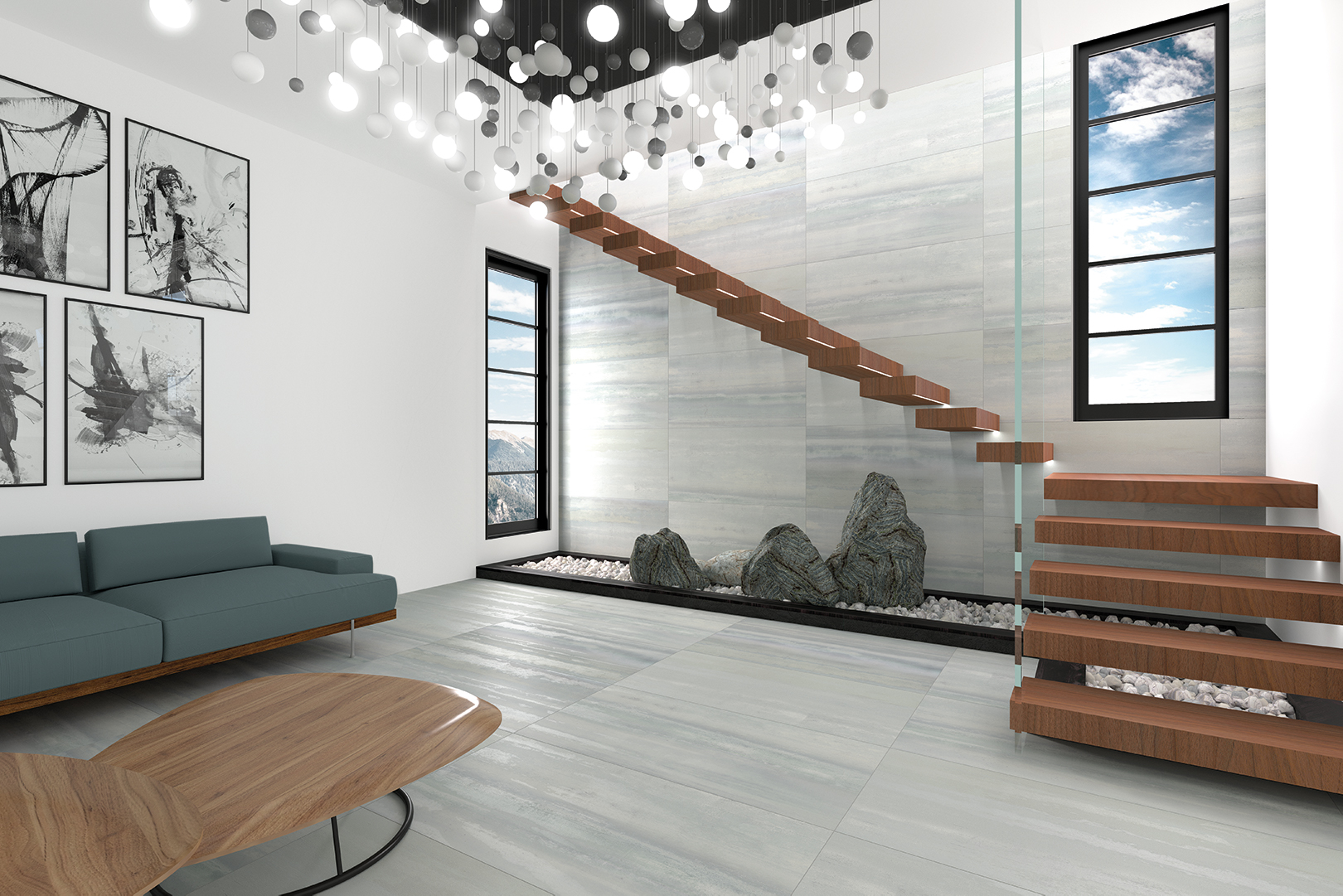 Amor Light Grey Matt Metallic Tile 30x60 cm I Tiles DIY