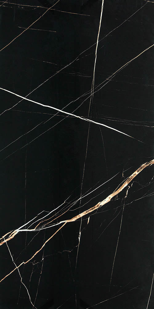 Nox Black Polished Tile 60x120 cm I Tiles DIY