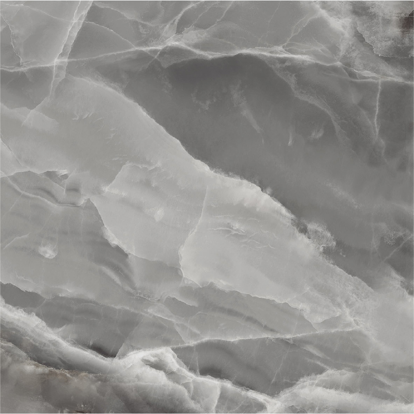 Marmo Dark Grey Polished Marble Effect Tile 60x60 cm I Tiles DIY