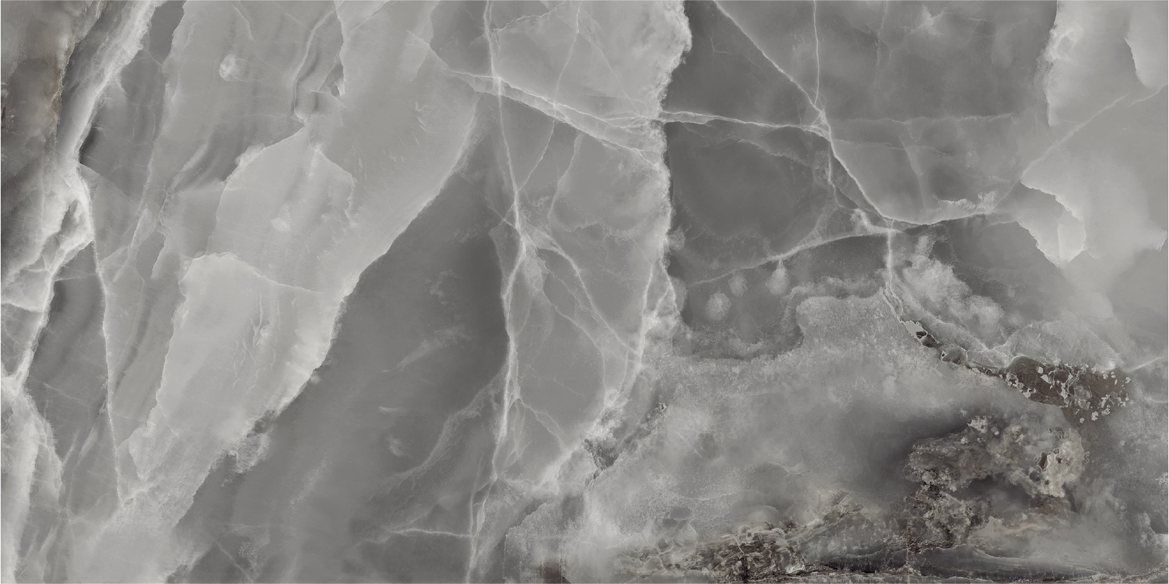 Marmo Dark Grey Matt Marble Effect Tile 60x120 cm I Tiles DIY