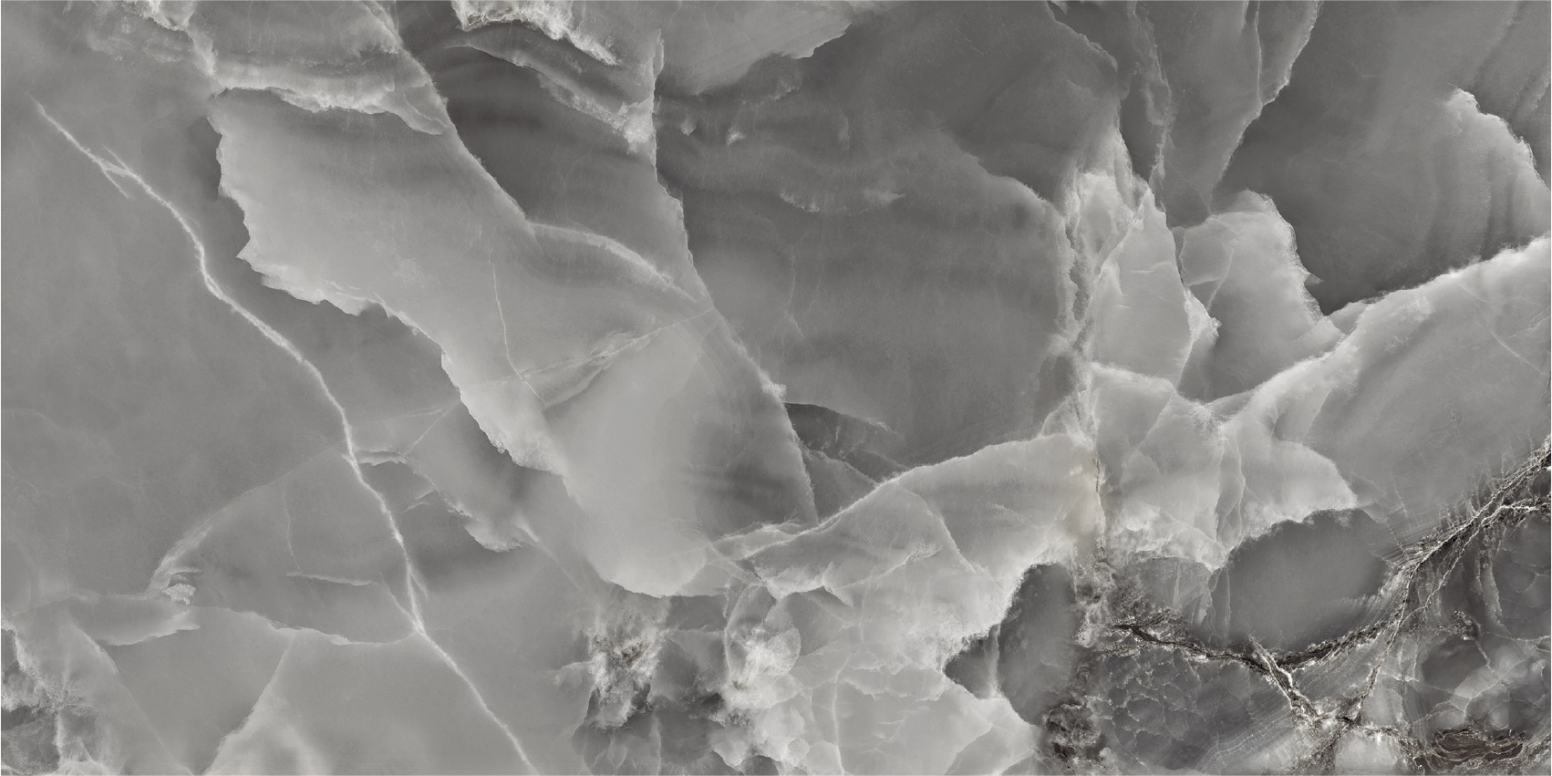 Marmo Dark Grey Matt Marble Effect Tile 60x120 cm I Tiles DIY