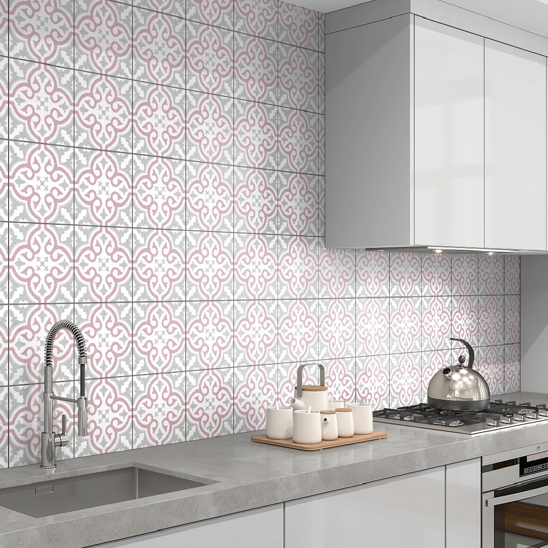 Brianna Rose Pre-Cut Tile 45x45 cm I Tiles DIY