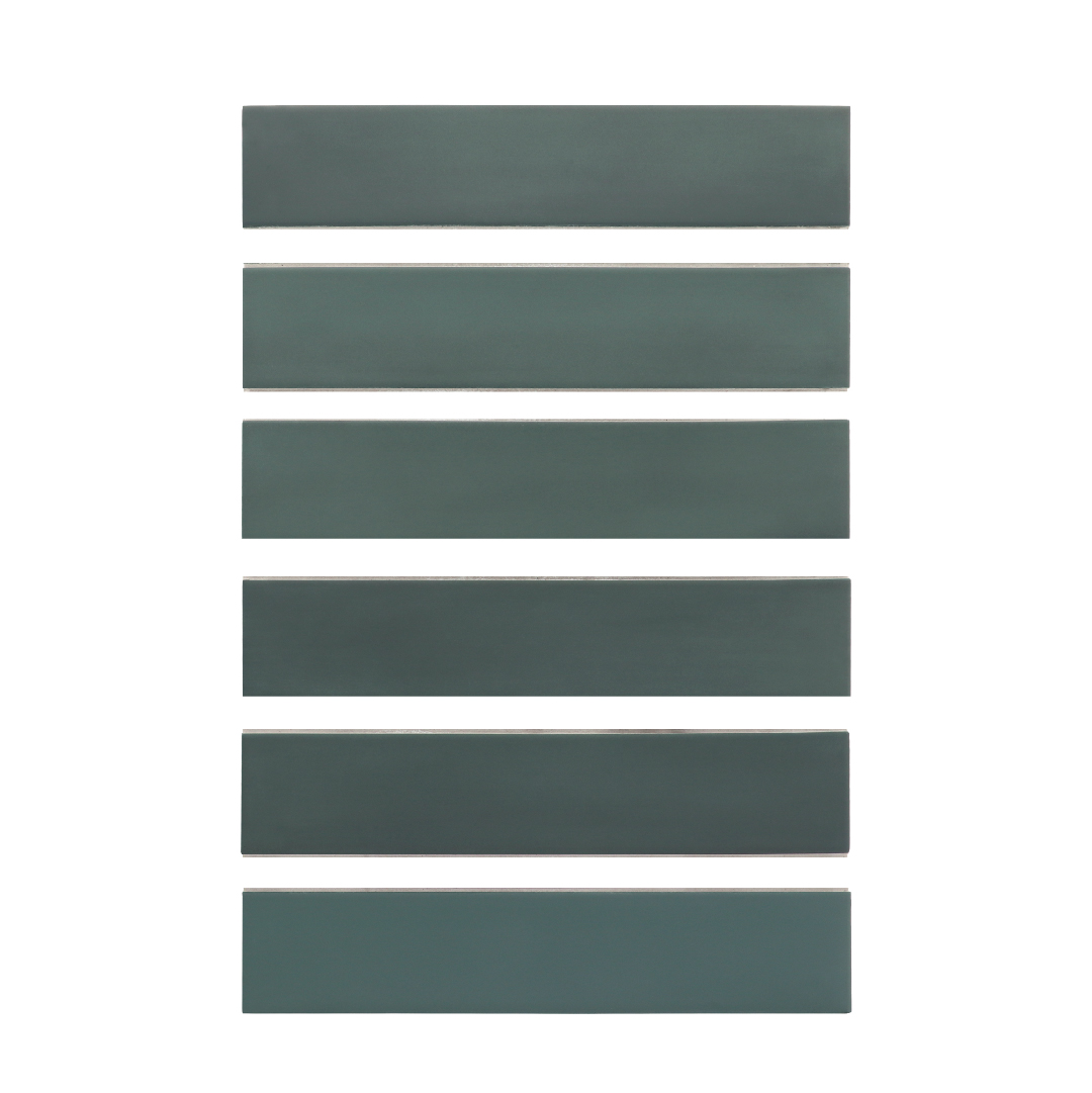 Wade Dark Green Matt Metro Tile 6x30 cm I Tiles DIY