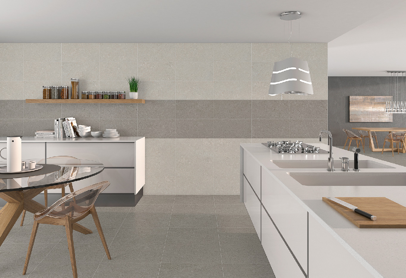 Ketra Light Grey Matt Porcelain Tile 30x60 cm I Tiles DIY
